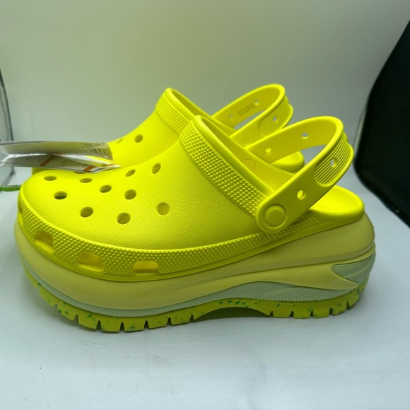 CROCS | Shoes | New Crocs Classic Mega Crush Clog Acidity Womens Size 9 ...